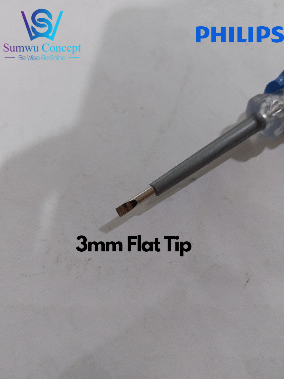 PHILIPS ELECTRICIAN TEST PEN MODEL: 17150A - Sumwu Concept