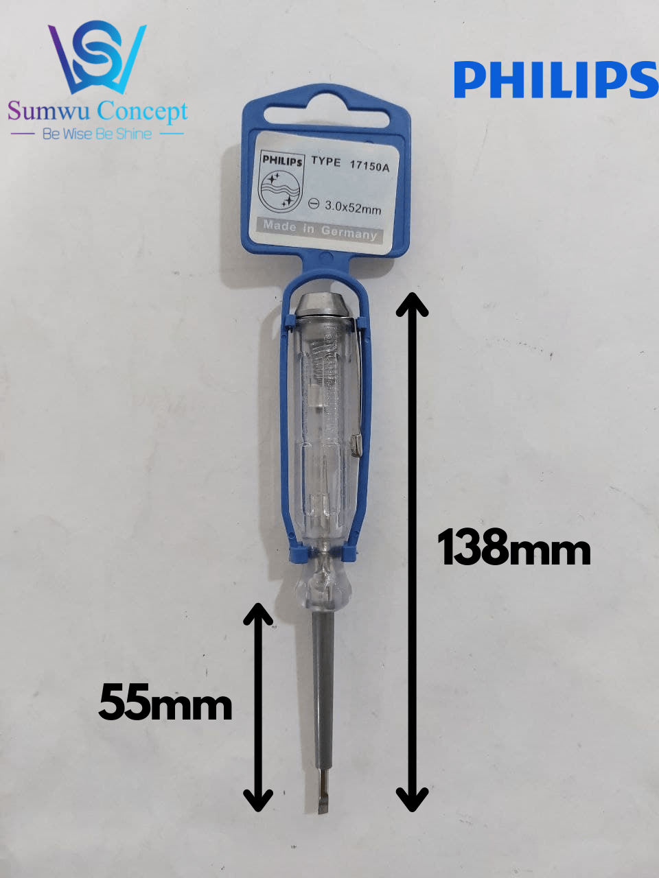 PHILIPS ELECTRICIAN TEST PEN MODEL: 17150A - Sumwu Concept