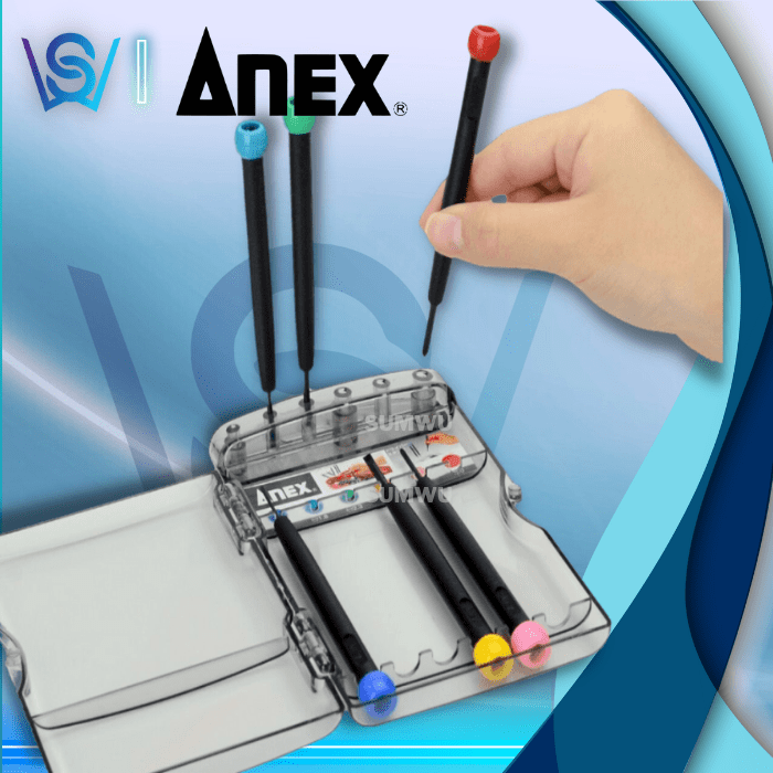 ANEX 930 6PCS PRECISION SCREWDRIVER SET - Sumwu Concept