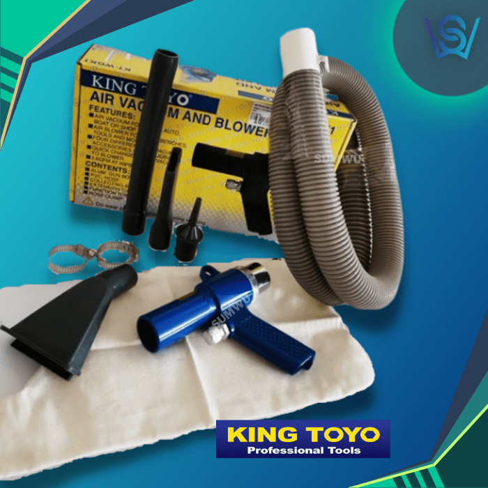 KINGTOYO AIR VACUUM BLOWER GUN KIT / WONDER GUN KT-WGK1 - Sumwu Concept