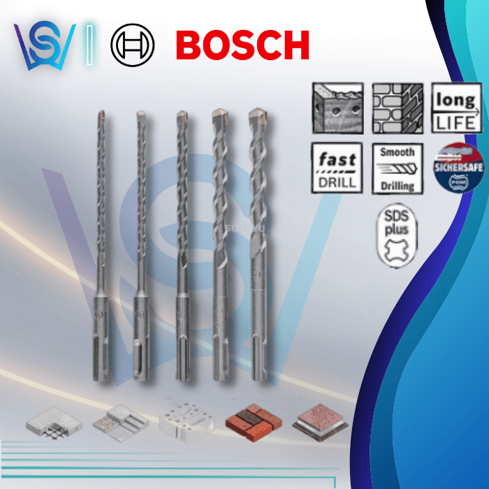 BOSCH SDS PLUS-5 CONCRETE ROTARY HAMMER DRILL BIT - Sumwu Concept