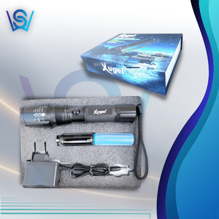 LED RECHARGEABLE CREE TORCHLIGHT - Sumwu Concept