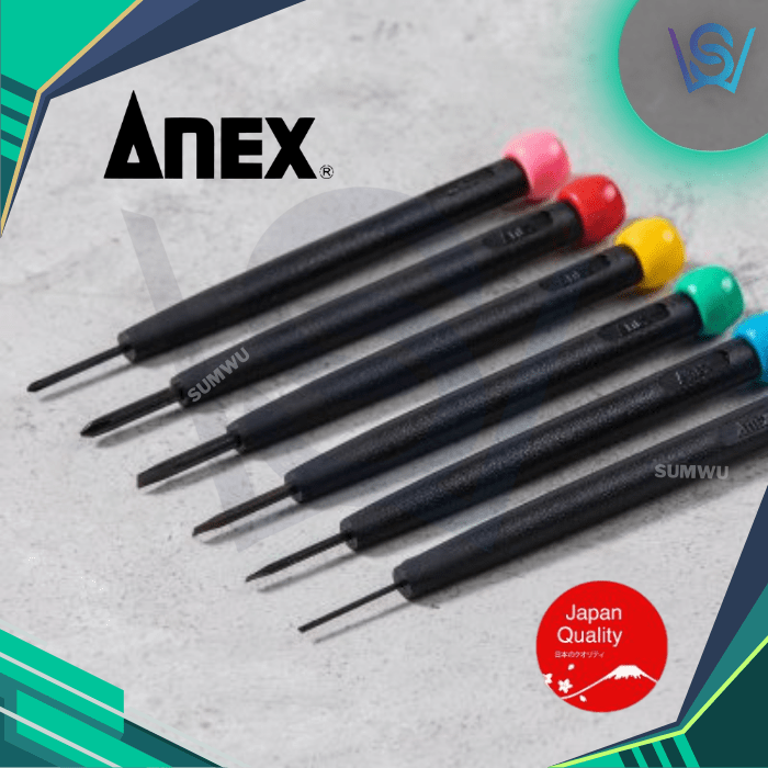 ANEX 930 6PCS PRECISION SCREWDRIVER SET - Sumwu Concept