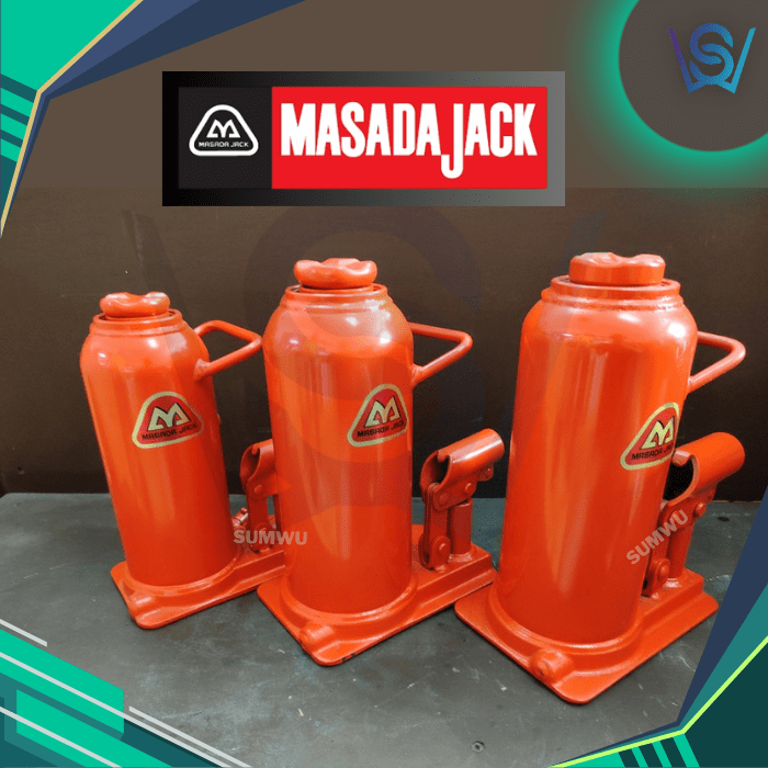 MASADA HYDRAULIC BOTTLE JACK (2 - 30 TON) - Sumwu Concept