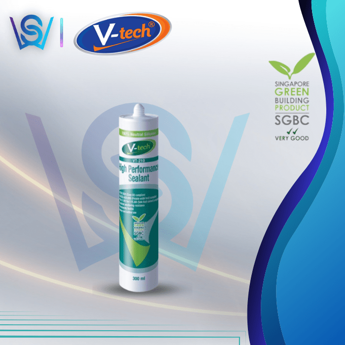 V-TECH VT-210 HIGH PERFORMANCE SEALANT (CLEAR/WHITE/BLACK) - Sumwu Concept