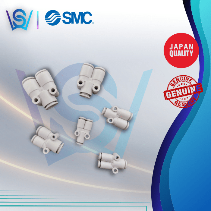 SMC(JAPAN) KQ2U SERIES PNEUMATIC EQUAL & UNEQUAL UNION(Y) AIR FITTING ...