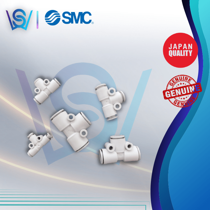 SMC(JAPAN) KQ2T SERIES PNEUMATIC EQUAL TEE AIR FITTING - Sumwu Concept