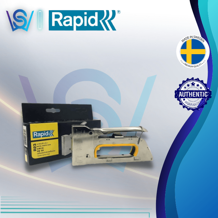 RAPID R23 HEAVY DUTY METAL HAND FINELINE STAPLE GUN TACKER - Sumwu Concept