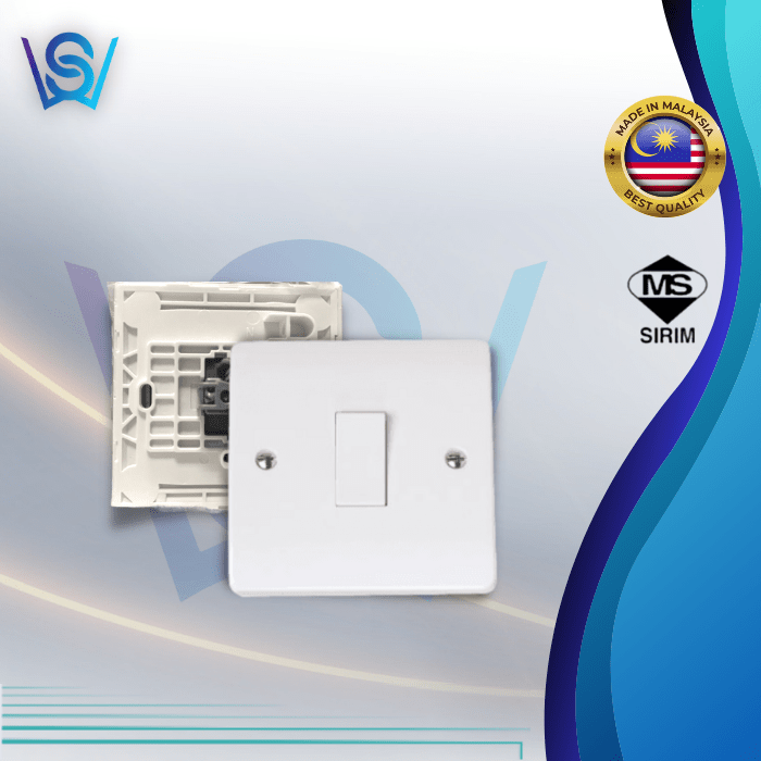 WALL SWITCH 13A 1 GANG 1 WAY - Sumwu Concept