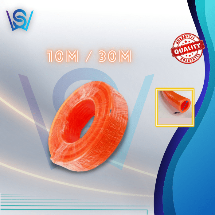 ORANGE RUBBER LIKE PVC GARDEN HOSE 5/8'' - Sumwu Concept