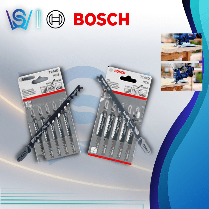 BOSCH JIGSAW BLADE SPEED FOR WOOD MODEL: T-144D/T-244D (5PCS/CARD ...