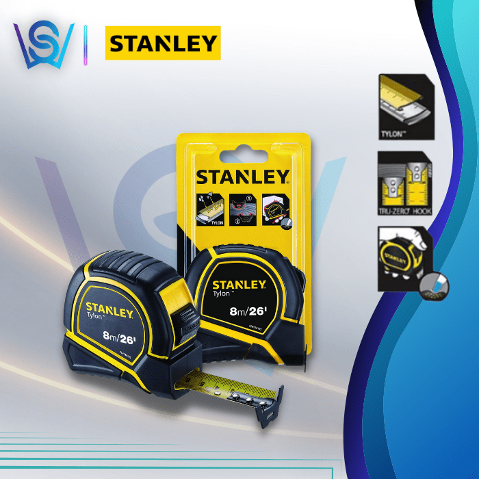 STANLEY TYLON MEASURING TAPE 8M/26' MODEL: STHT36195 - Sumwu Concept